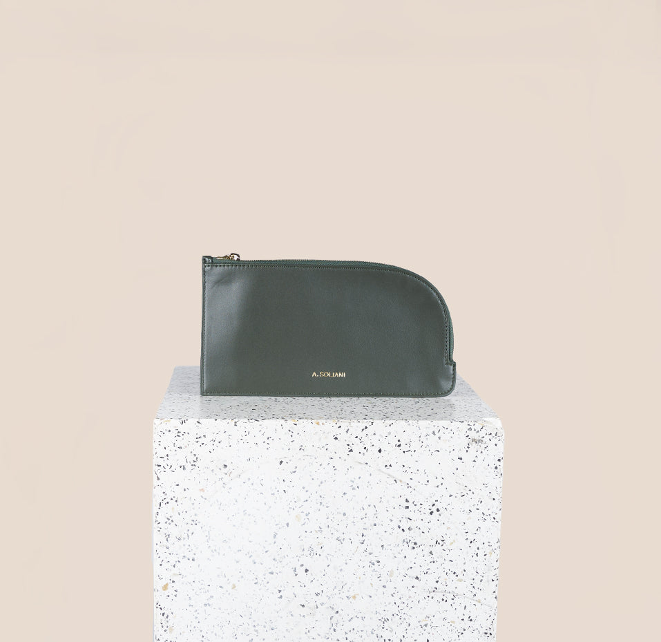Crossover Bag - Olive Nappa – A. Soliani
