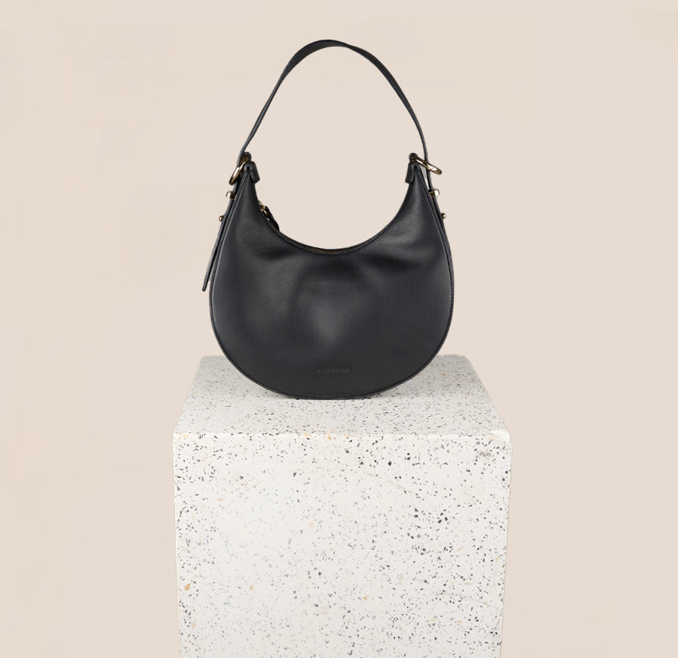 Luna Everyday Bag - Black – A. Soliani
