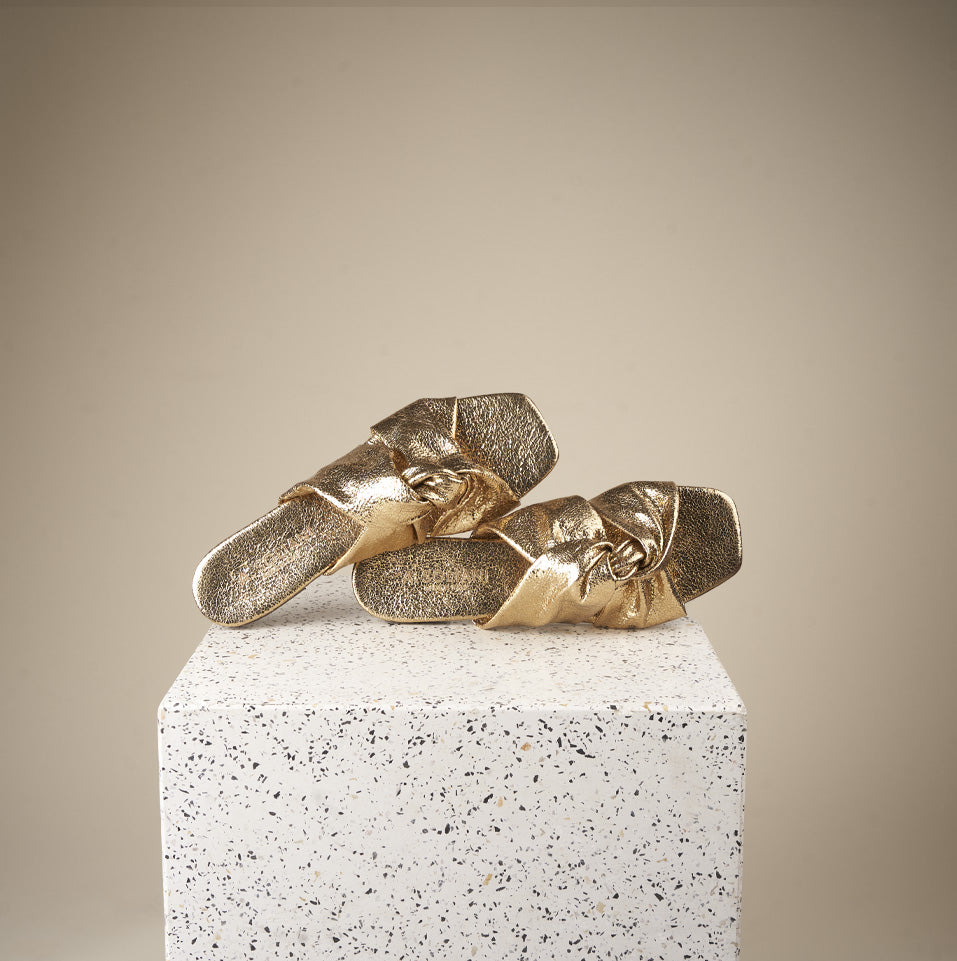 Rodi Italian Leather Sandal in Crystal | A. Soliani